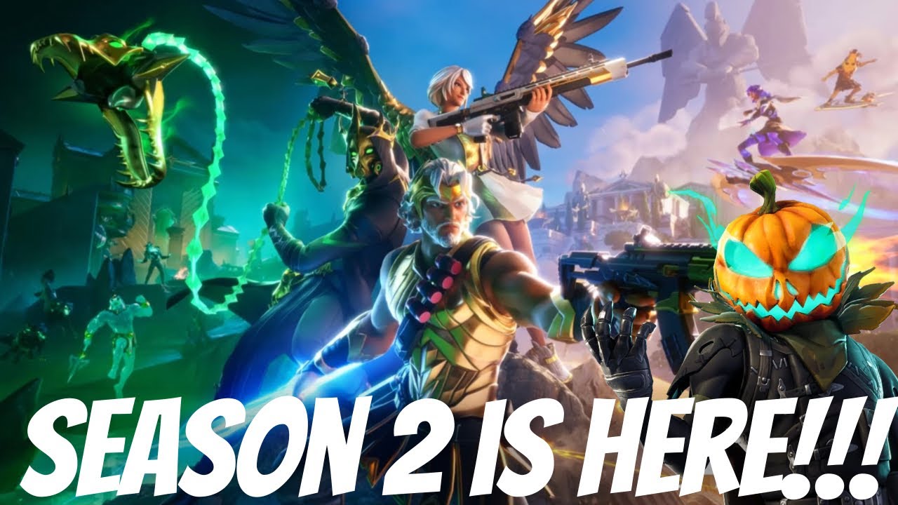 I Played Fortnite Chapter 5 Season 2: Myths & Mortals | Fortnite Battle ...