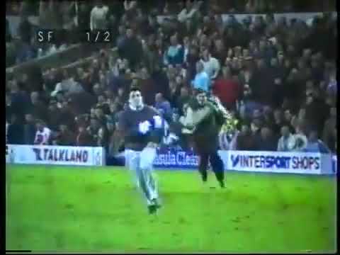 30 years ago today a Swansea fan scored at Anfield in the midst of an 8 ...