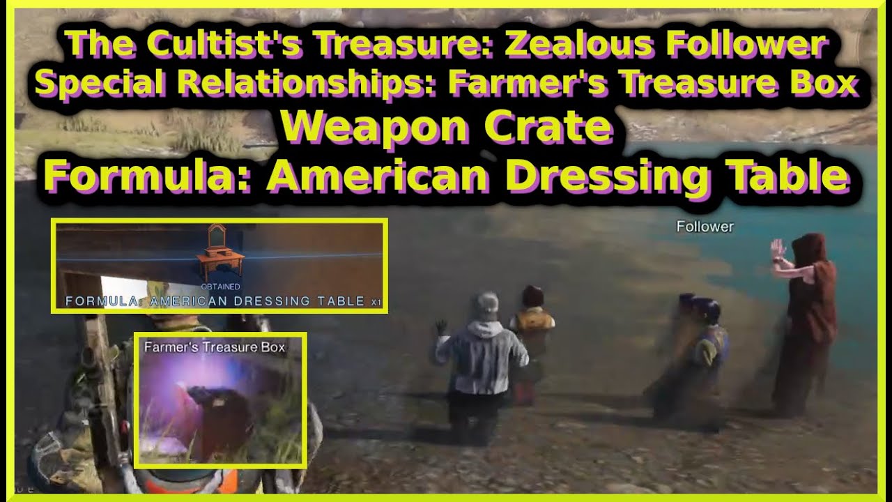 Formula: American Dressing Table + The Cultist's Treasure + Farmer's ...