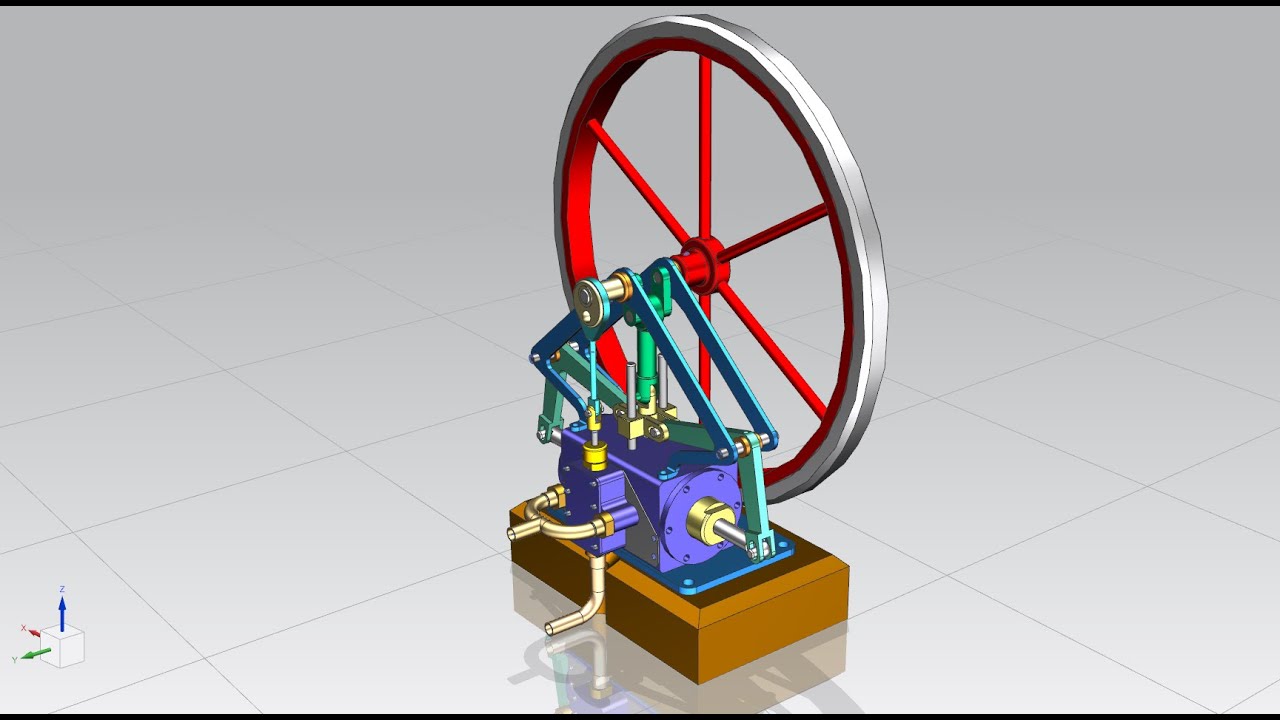 EXPERIMENTAL SINGLE CYLINDER STEAM ENGINE WITH TWO PISTONS - YouTube