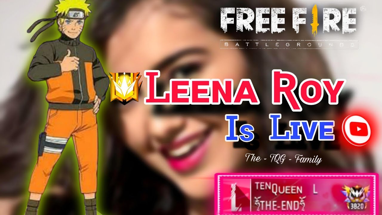 BR RANK PUSH WITH LEENA ROY|| #livestream #freefirelive #garenafreefire ...