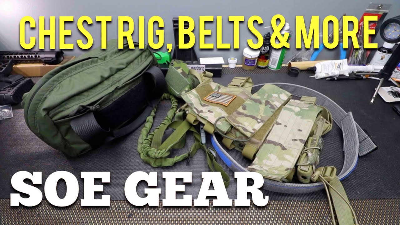 SOE Gear - Micro Rig, Belts & More! - YouTube