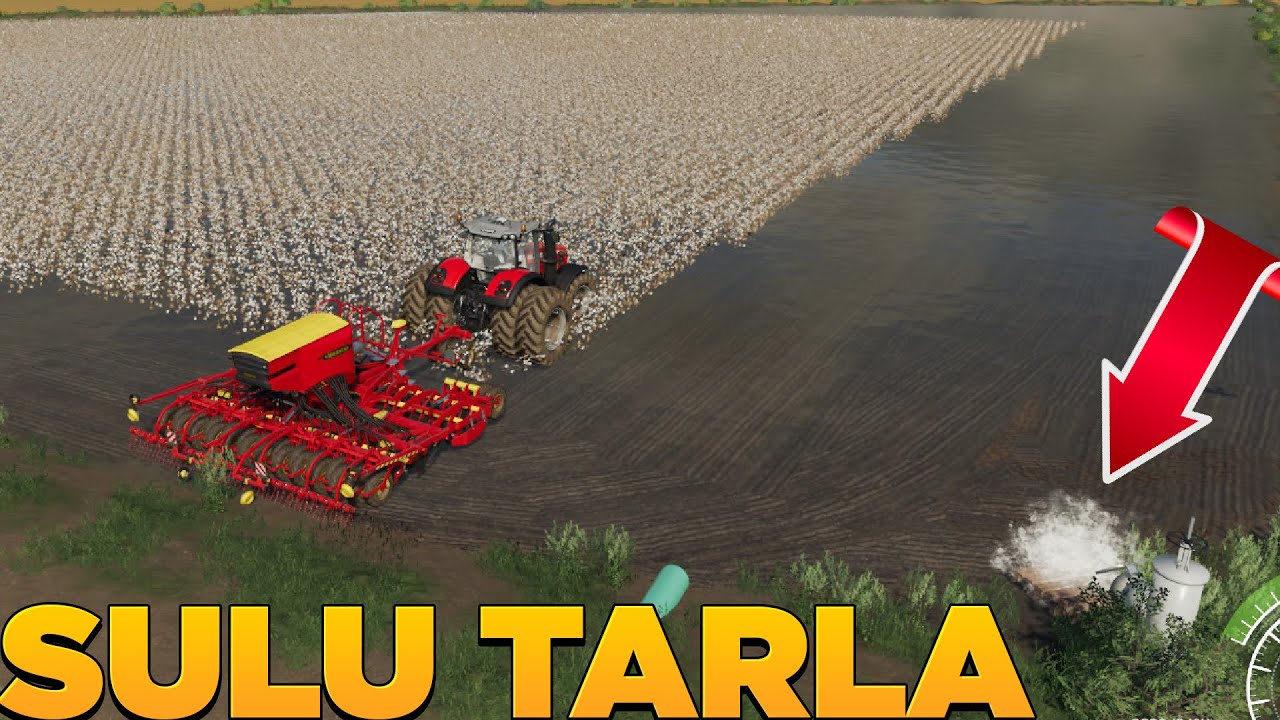 SULU TARLAYA PİRİNÇ EKTİM | FS19 | farming simulator 2019 | Southern ...