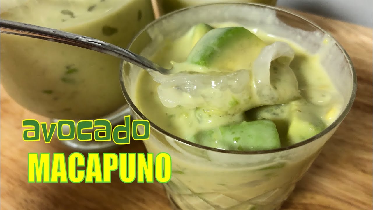Masarap na Panghimagas sa Tag init l Icy Cold Creamy AVOCADO Dessert ...