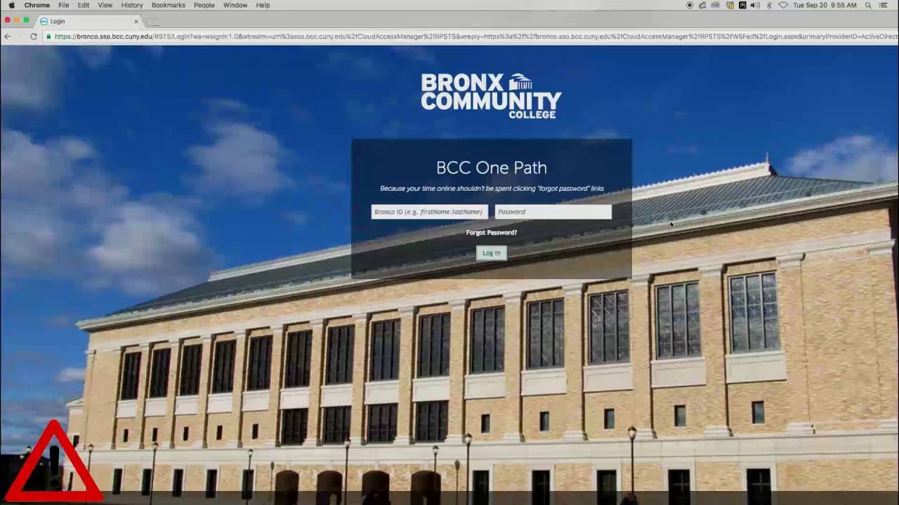 BCC One Path (Single Sign On) - YouTube