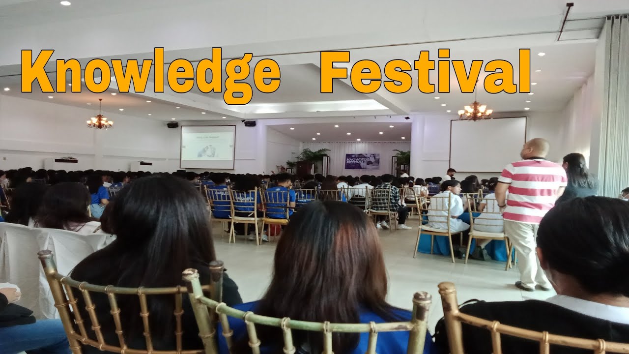 Knowledge Festival @Justin Hall LCR (Universidad de Dagupan) #nursing #universidad - YouTube