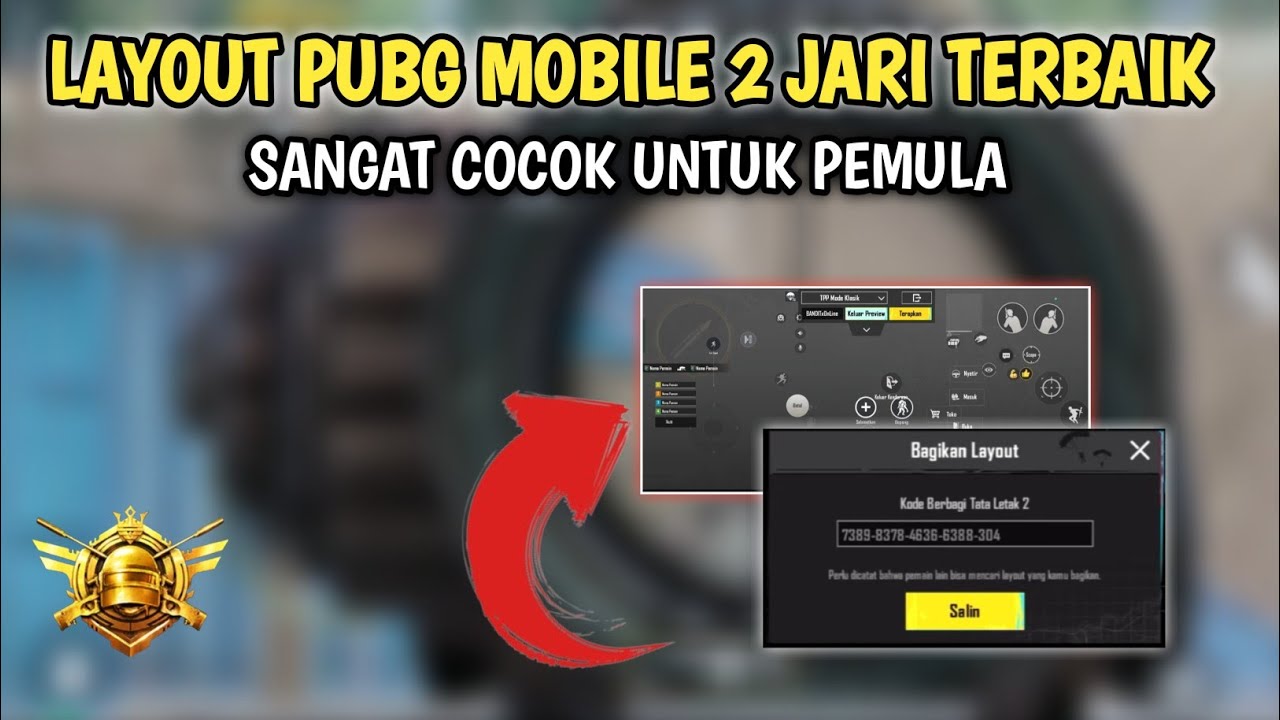 SETTINGAN KONTROL LAYOUT PUBG MOBILE 2 JARI PALING MUDAH HEADSHOT - YouTube