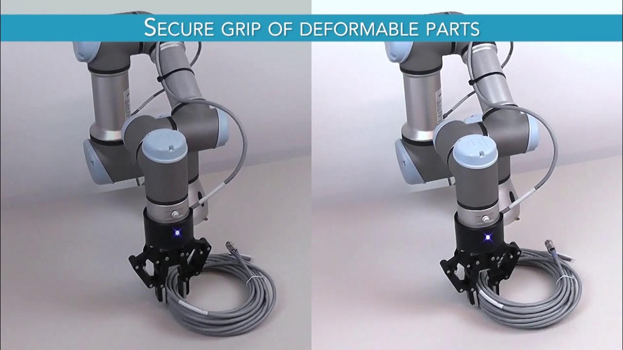 Robotiq 2 finger 85 Adaptive Robot Gripper Control features hd - YouTube