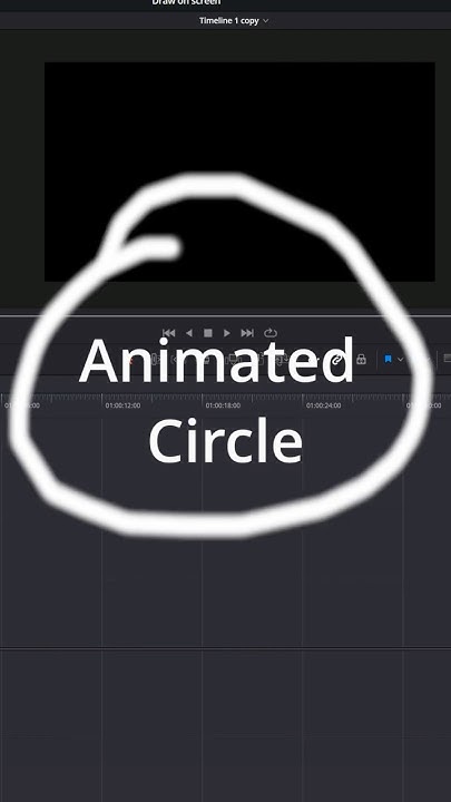 Make an ANIMATED CIRCLE! - DaVinci Resolve - YouTube