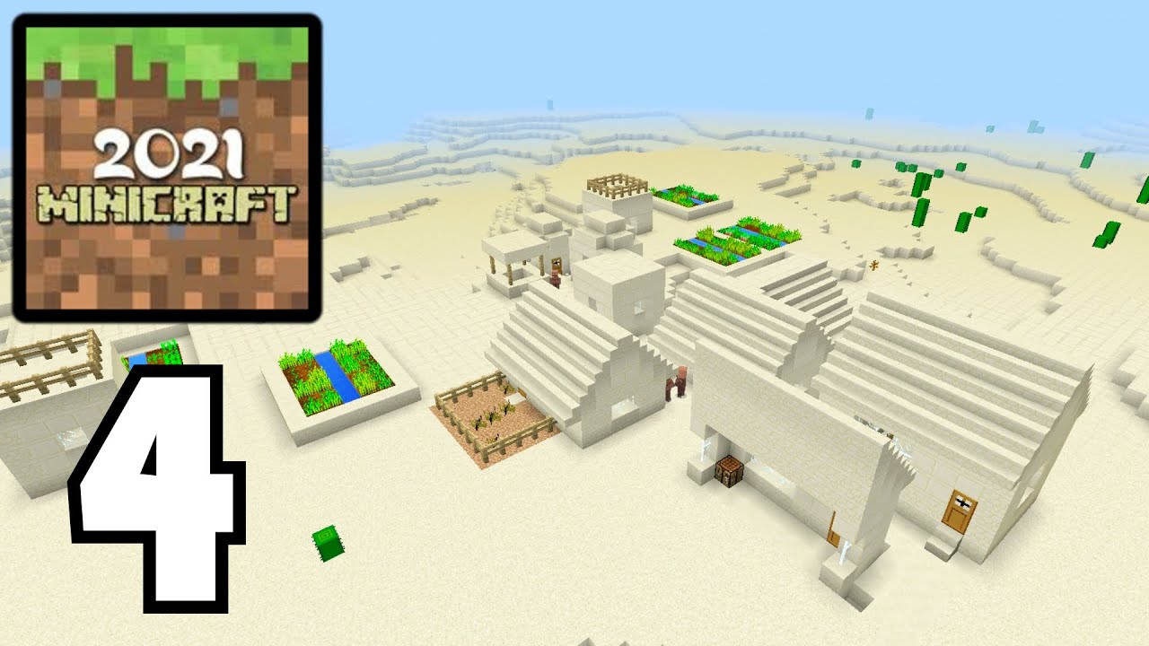 MiniCraft 2020 - Survival Gameplay Part 4 - DESERT VILLAGE - YouTube