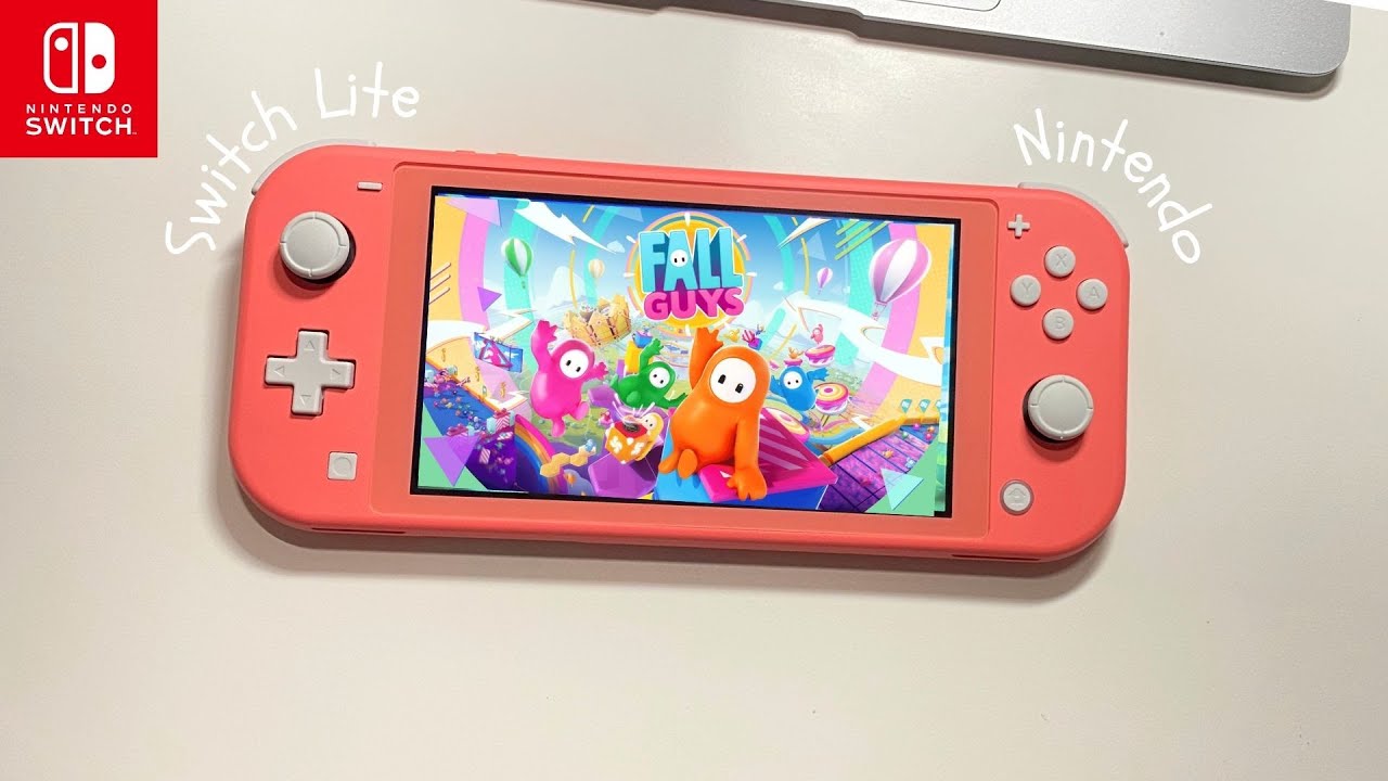 Fall Guys Nintendo Switch Lite Gameplay l 2024 l POV l 🎮 - YouTube
