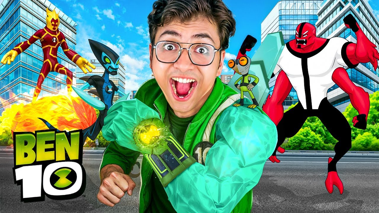I PLAYED THE MOST REALISTIC BEN 10 GAME EVER😱 HEATBLAST Alien! - YouTube
