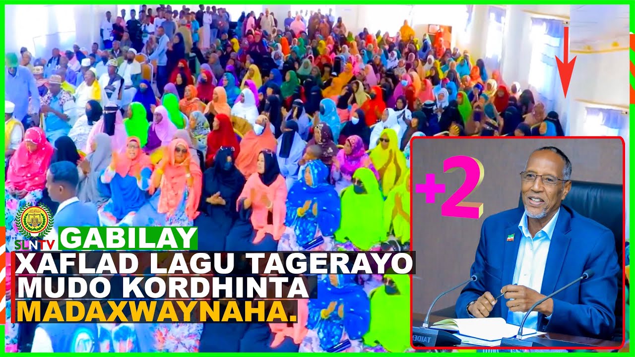 Magaalada gebilay ayaa lagu qabtay munaasibad lagu taageerayay mudo ...