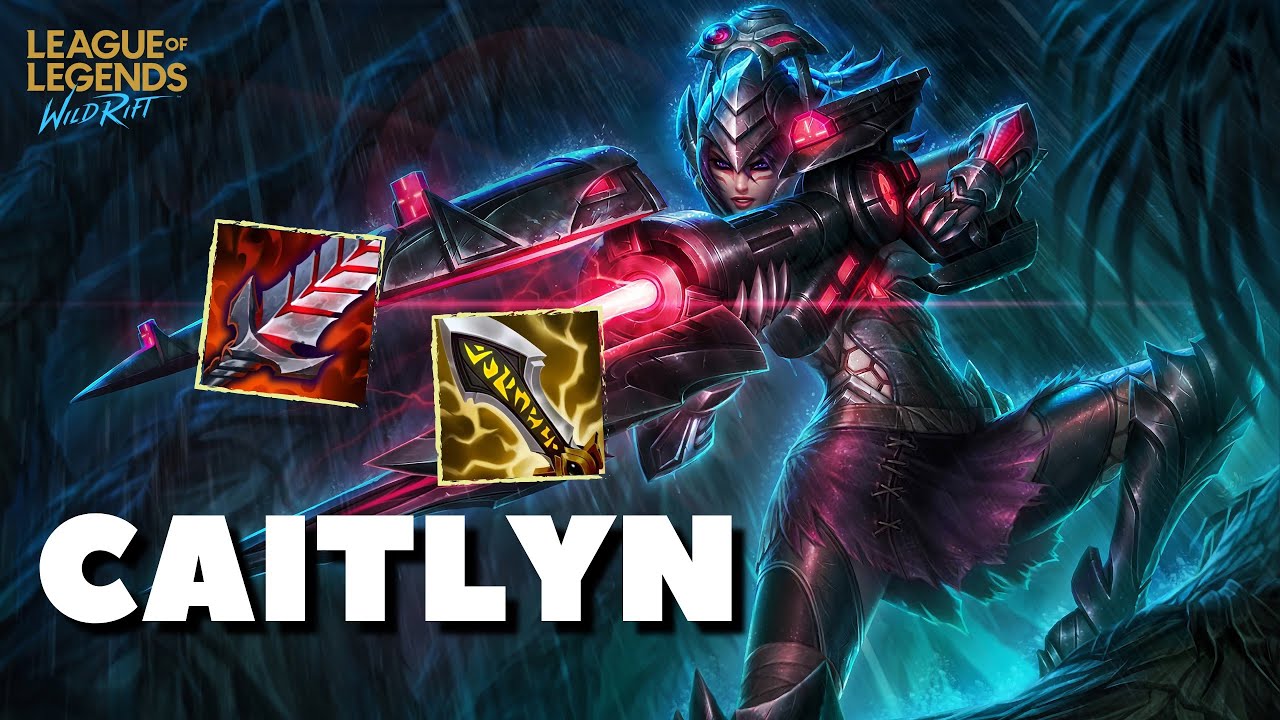 COMO JOGAR DE CAITLYN | LOL WILD RIFT - YouTube