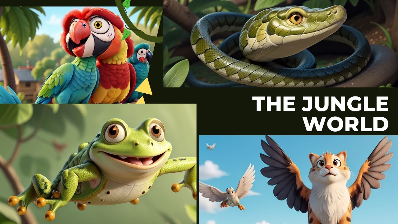 Jungle Jamboree | Meet the Wacky Jungle Animals | Jungle world - YouTube