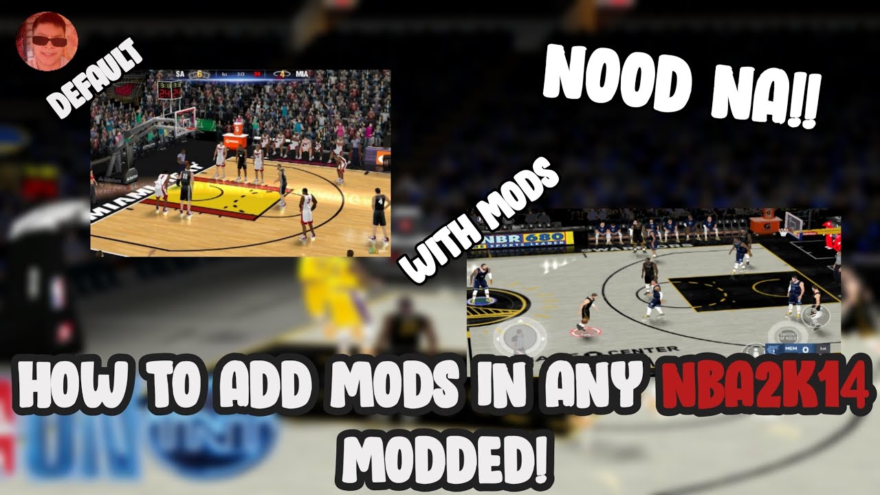HOW TO ADD MODS IN ANY NBA2K14 MODDED! 🤭/ KABS RJAY TUTORIALS👀😨 - YouTube