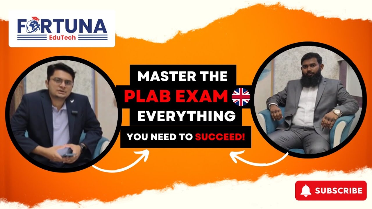 Master the PLAB Exam: Everything You Need to Succeed! 💡 || Fortuna ...