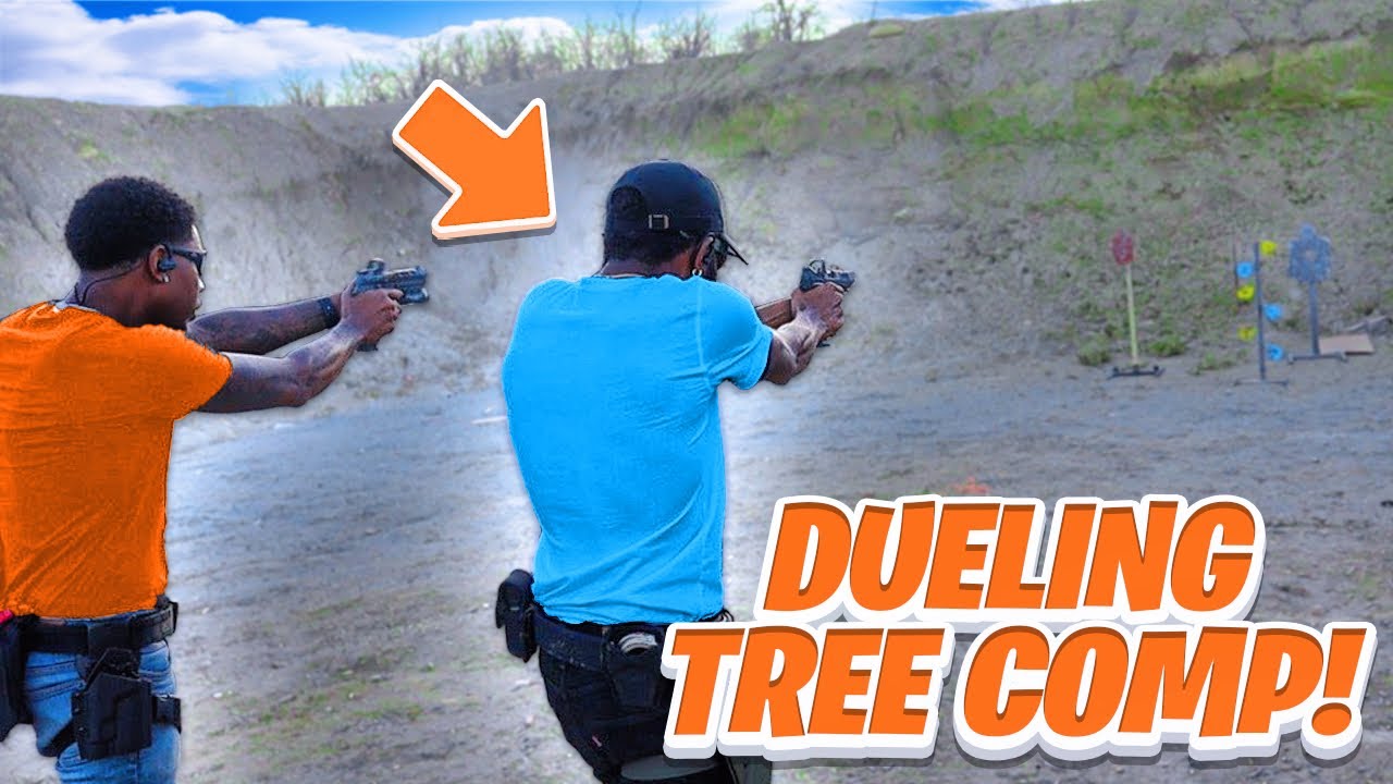 Dueling tree competition! - YouTube