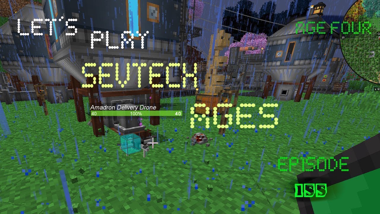 Minecraft Sevtech Ages Episode 155: Working the Amadron Tablet, Hopping ...