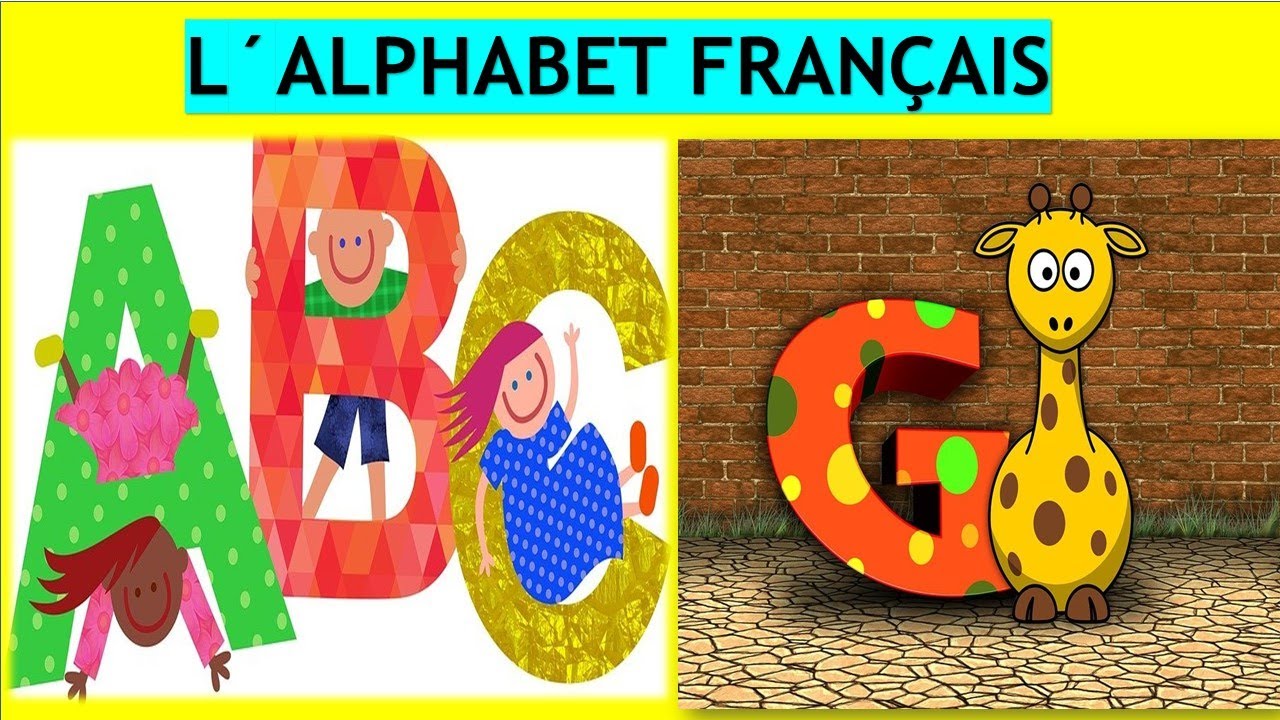 L'ALPHABET FRANÇAIS ( EL ALFABETO FRANCÉS) - YouTube