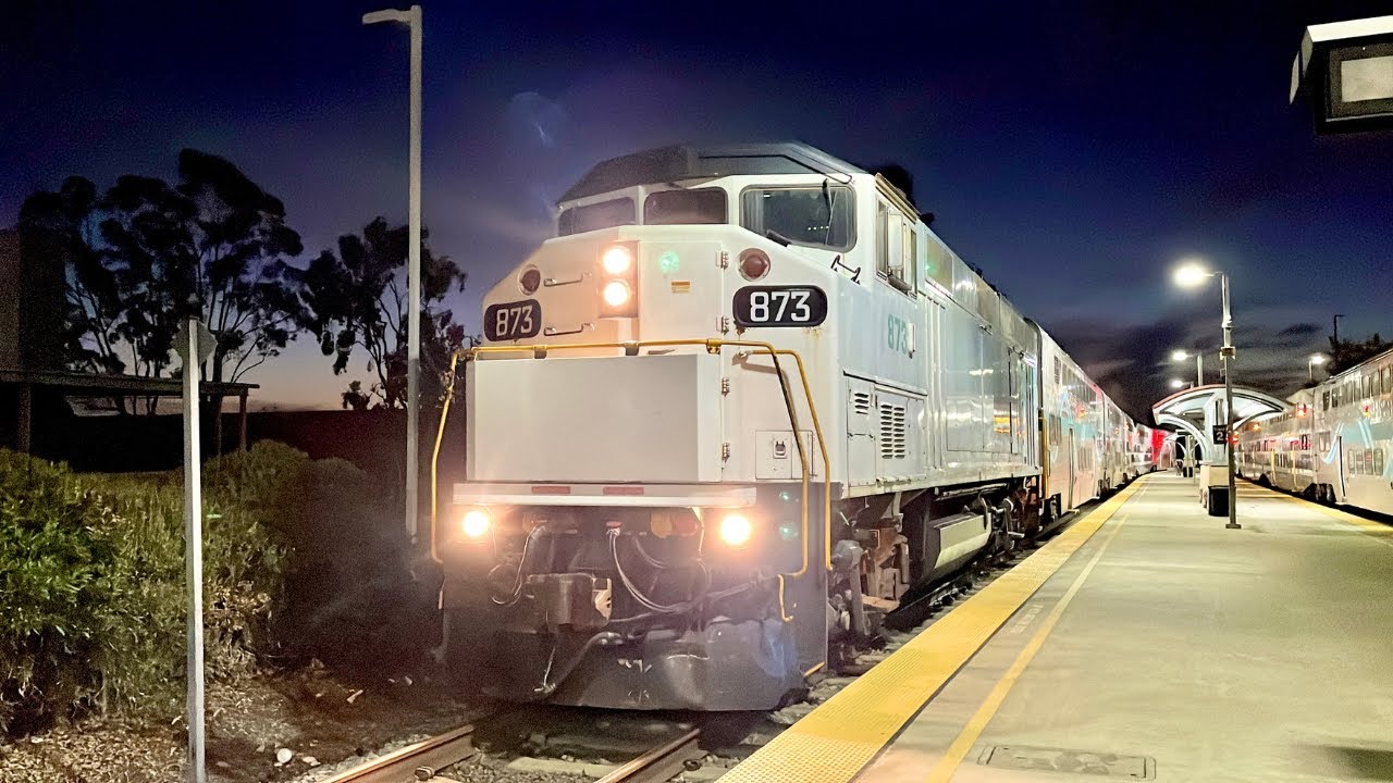 Metrolink SCAX 873 Returns to Service! Pomona, CA 12/16/2022 - YouTube