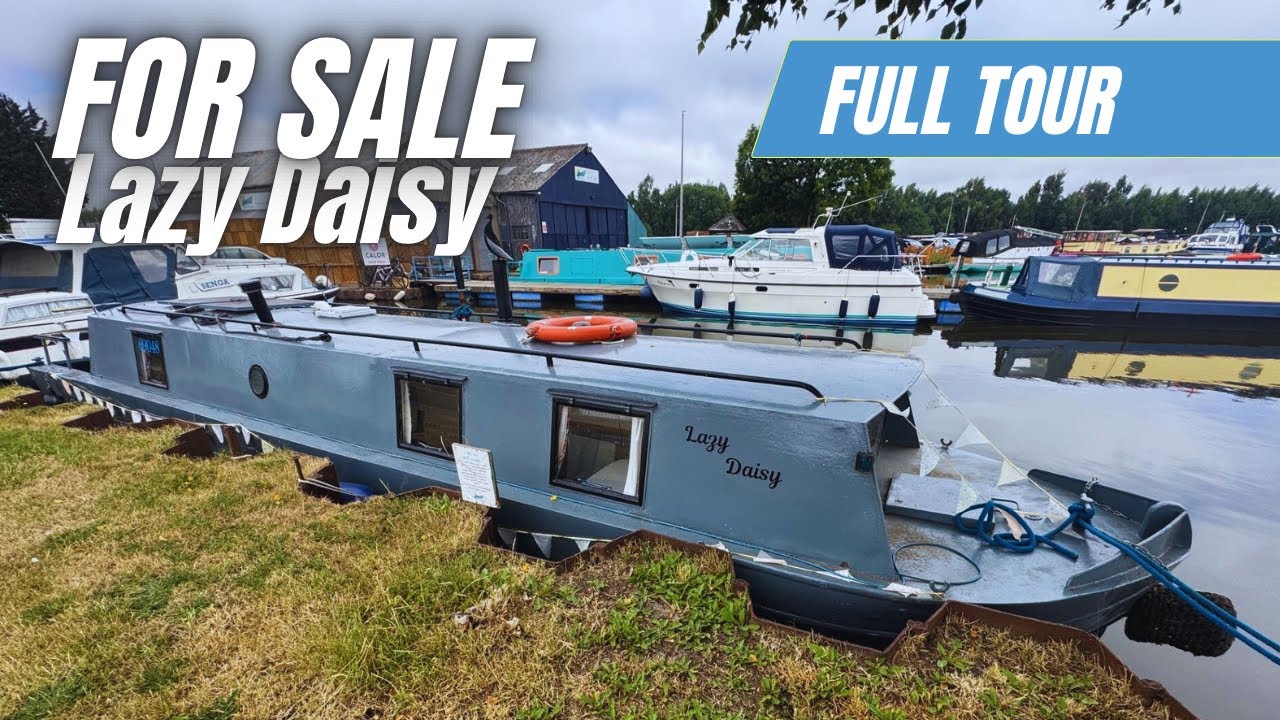 FOR SALE: Lazy Daisy 1975 Springer Boat - YouTube