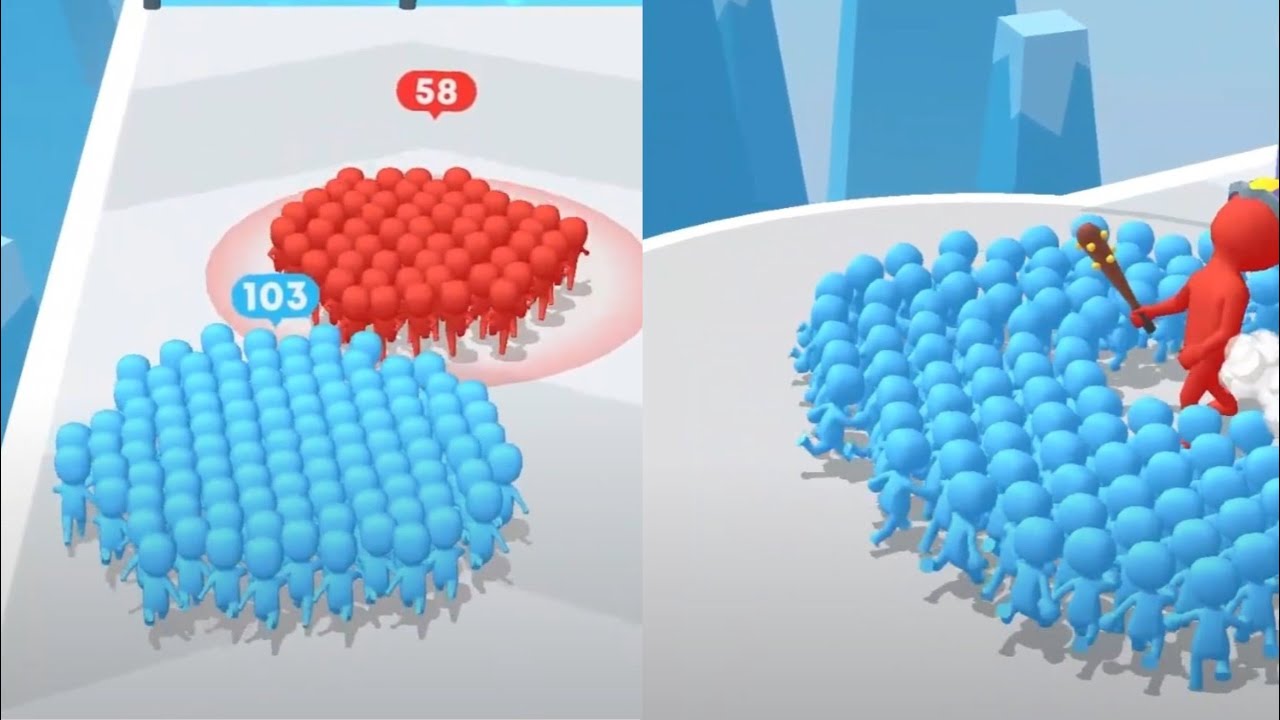 Games Bulat COUNT MASTERS 3D HUMANS choose your gate wisely, because it ...