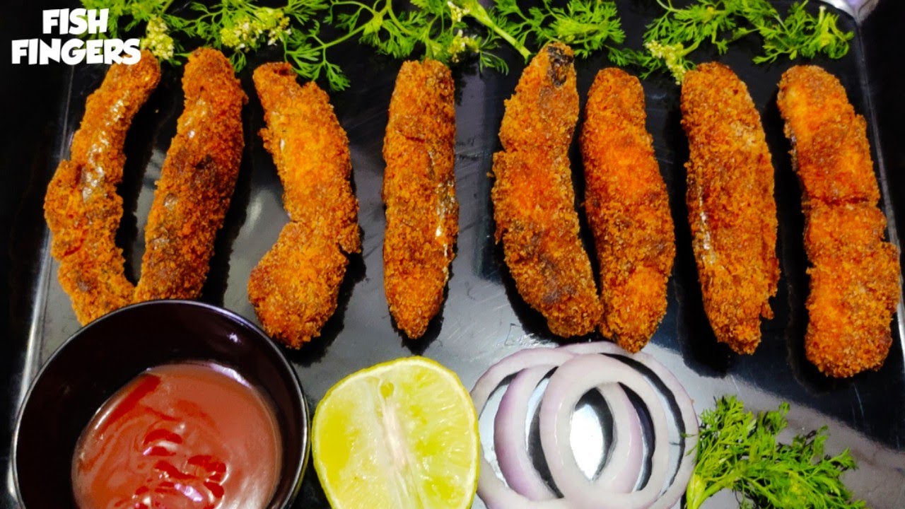 FISH FINGERS🎏🥖| SEER/VANJARAM FISH FINGERS | CRISPY FISH FINGERS ...