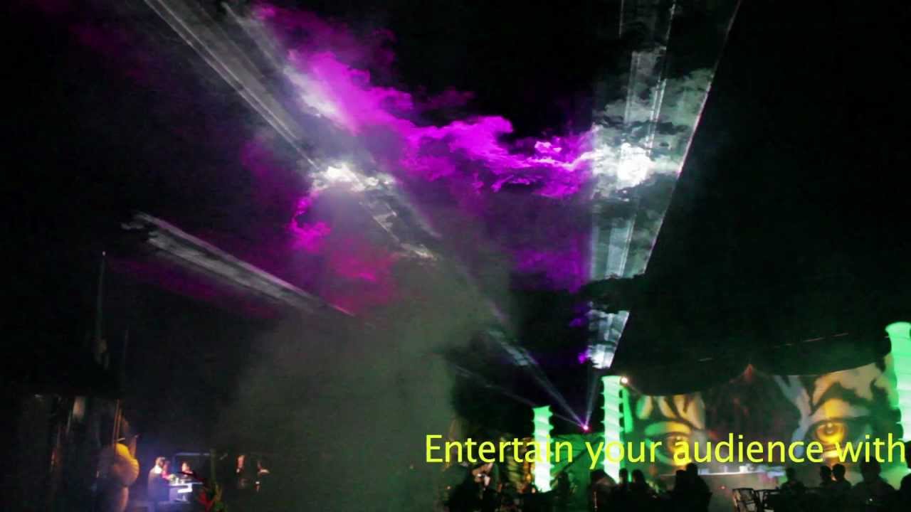 UNITED LASER (HD) NEW COSMIC RAY HI POWER RGB LASERS 2012 www ...