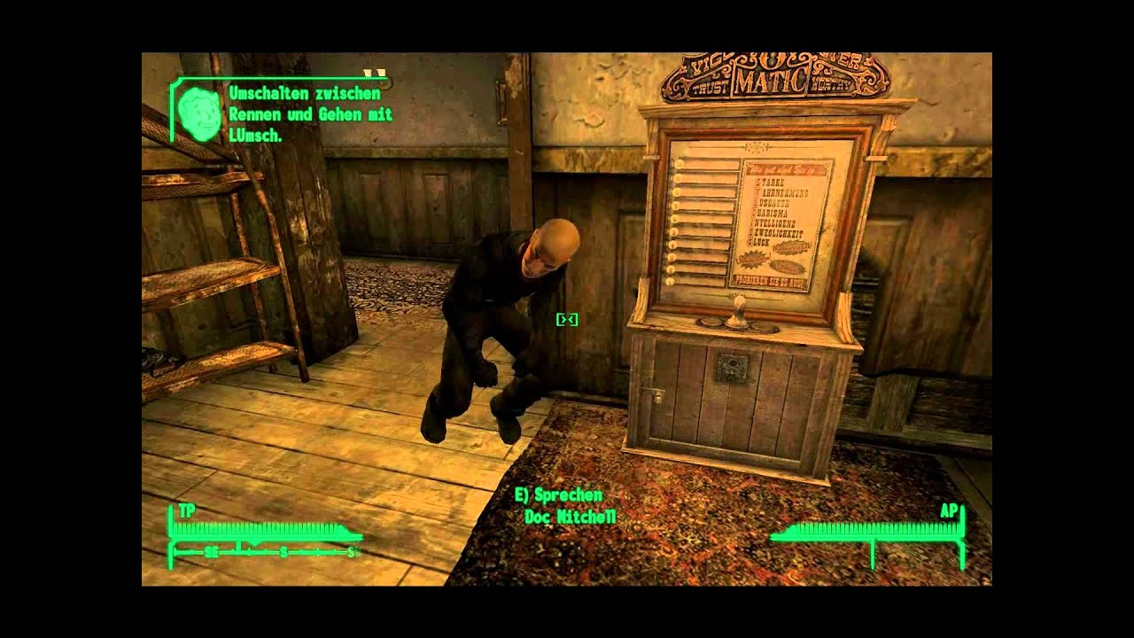 Fallout New Vegas-Doc Mitchell's EPIC FAIL! - YouTube