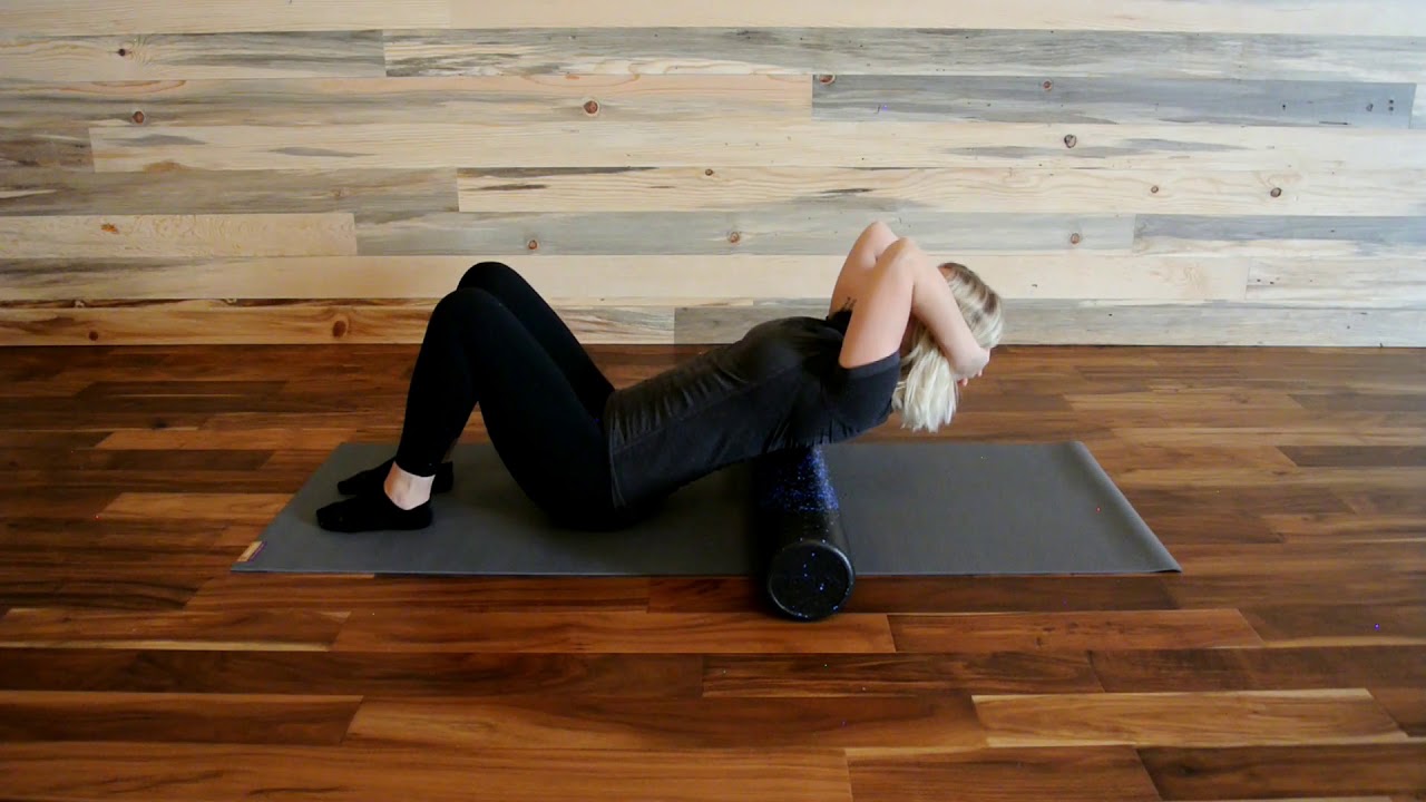 Thoracic Spine Stretch - YouTube