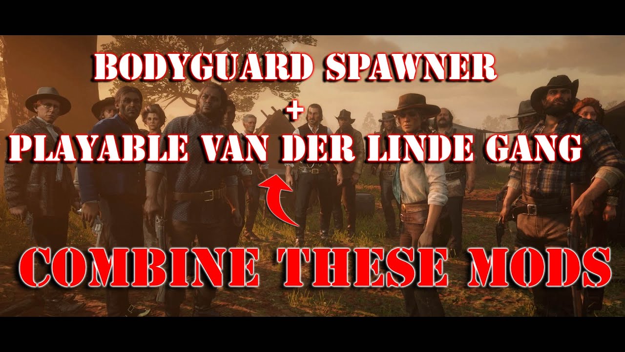 How to spawn in the Van Der Linde Gang for free roam - instal tutorial ...