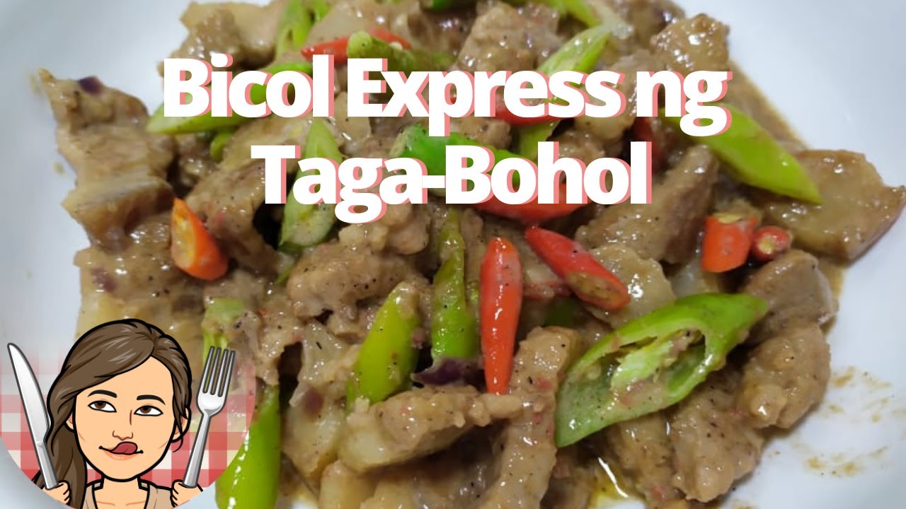 How to Cook Bicol Express Recipe - YouTube
