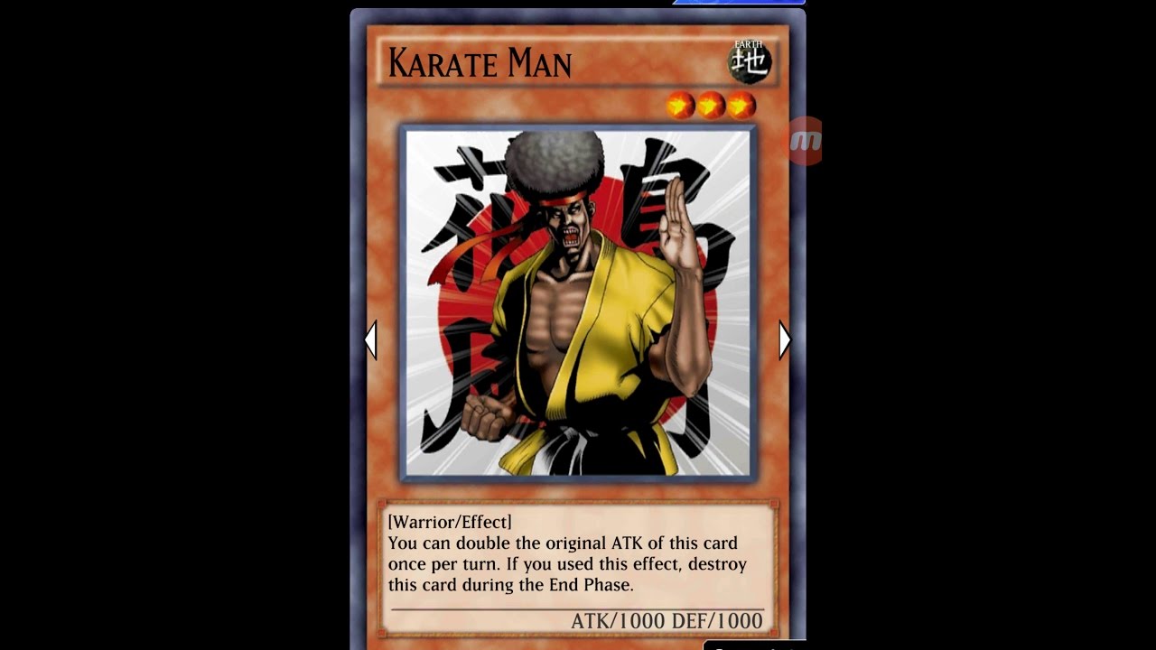 Yugioh Duel Links - Karate Man - YouTube