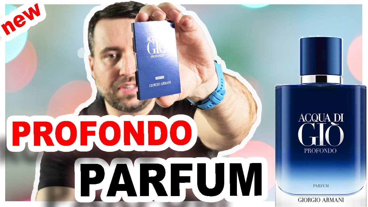 ARMANI - ACQUA DI GIO | Profondo PARFUM 2024 | FRAGRANCE REVIEW - YouTube
