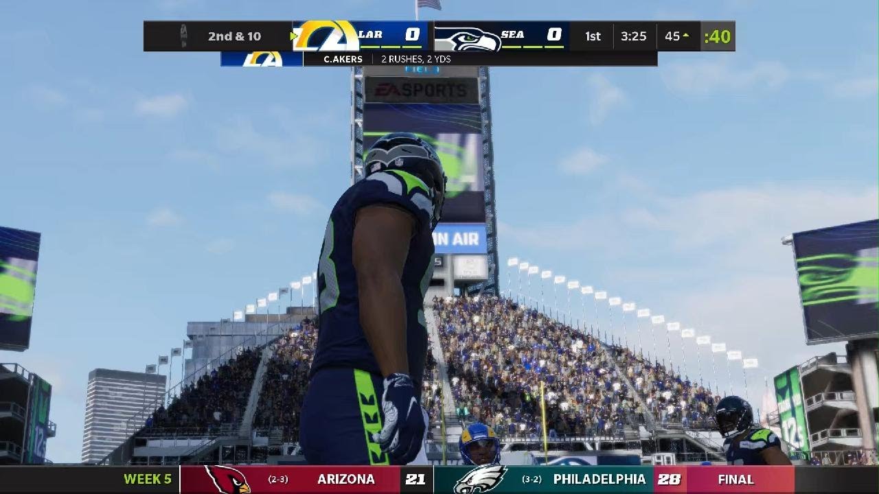 FIRST GAME WITH NEW QB!!!(Seahawks franchise #6) - YouTube