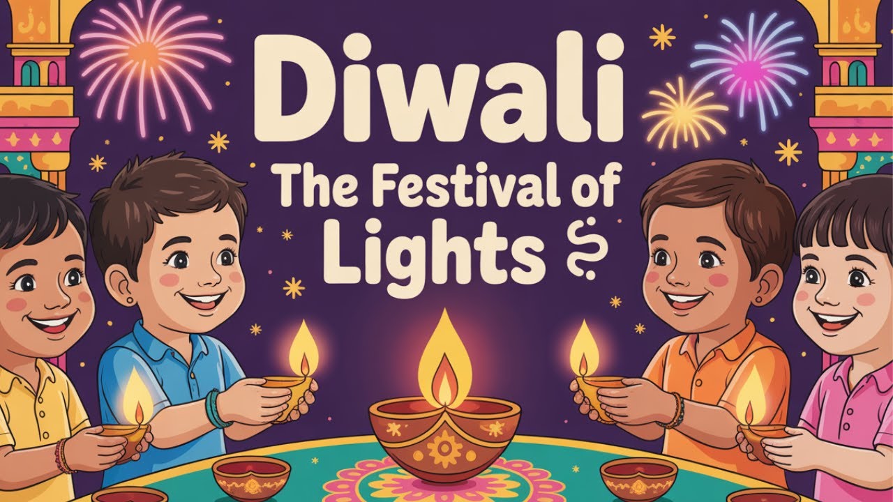 What Is Diwali? | The Story of the Festival of Lights for Kids - YouTube