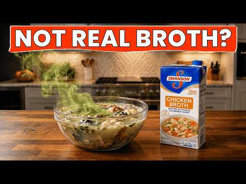 11 Chicken Broth Brands To Skip And 4 That Are Actually Real Stock