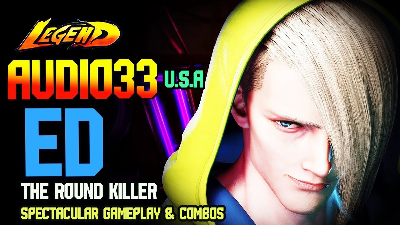 SF6🔥 Audio33 (ED) U.S.A. Big Hitter & Dangerous Gameplay !🔥 Top Ranked ...