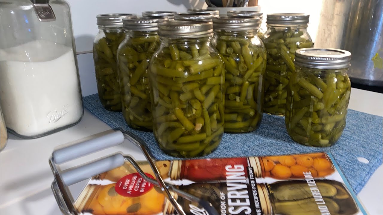 EASY Pressure Canning Green Beans 🫘- Weep Weep Homestead - YouTube