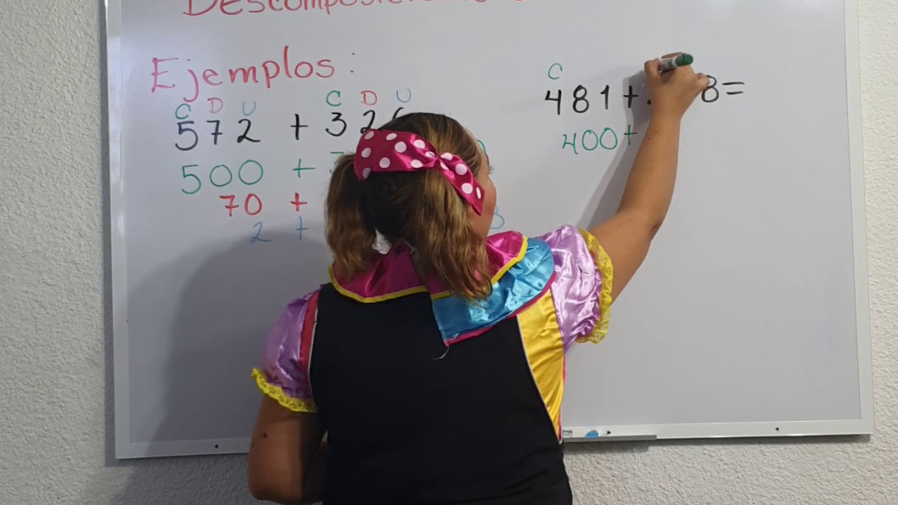 Descomposiciones aditivas 2° - YouTube