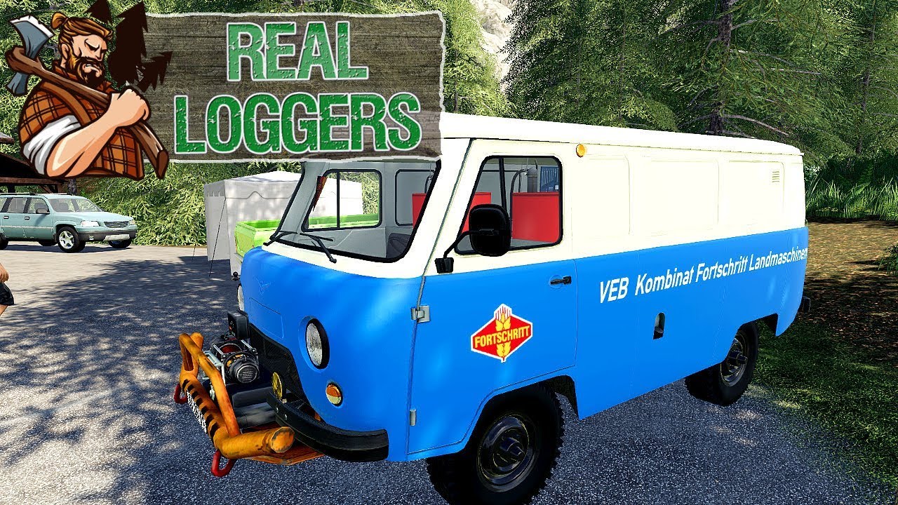 LS19 Real Loggers - Die ANKUNFT, wie alles Begann #001 | Farming ...