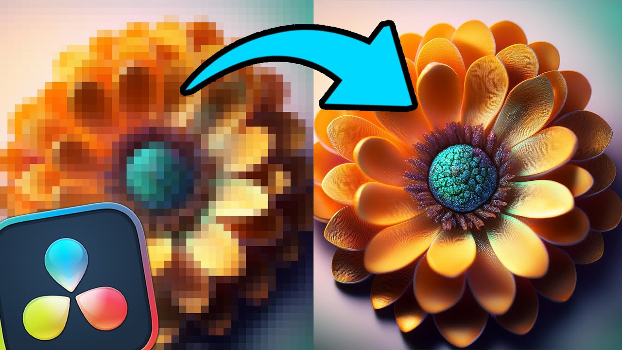 AI SUPER SCALE Tutorial | DaVinci Resolve | UPscale 1080P to 8K - YouTube