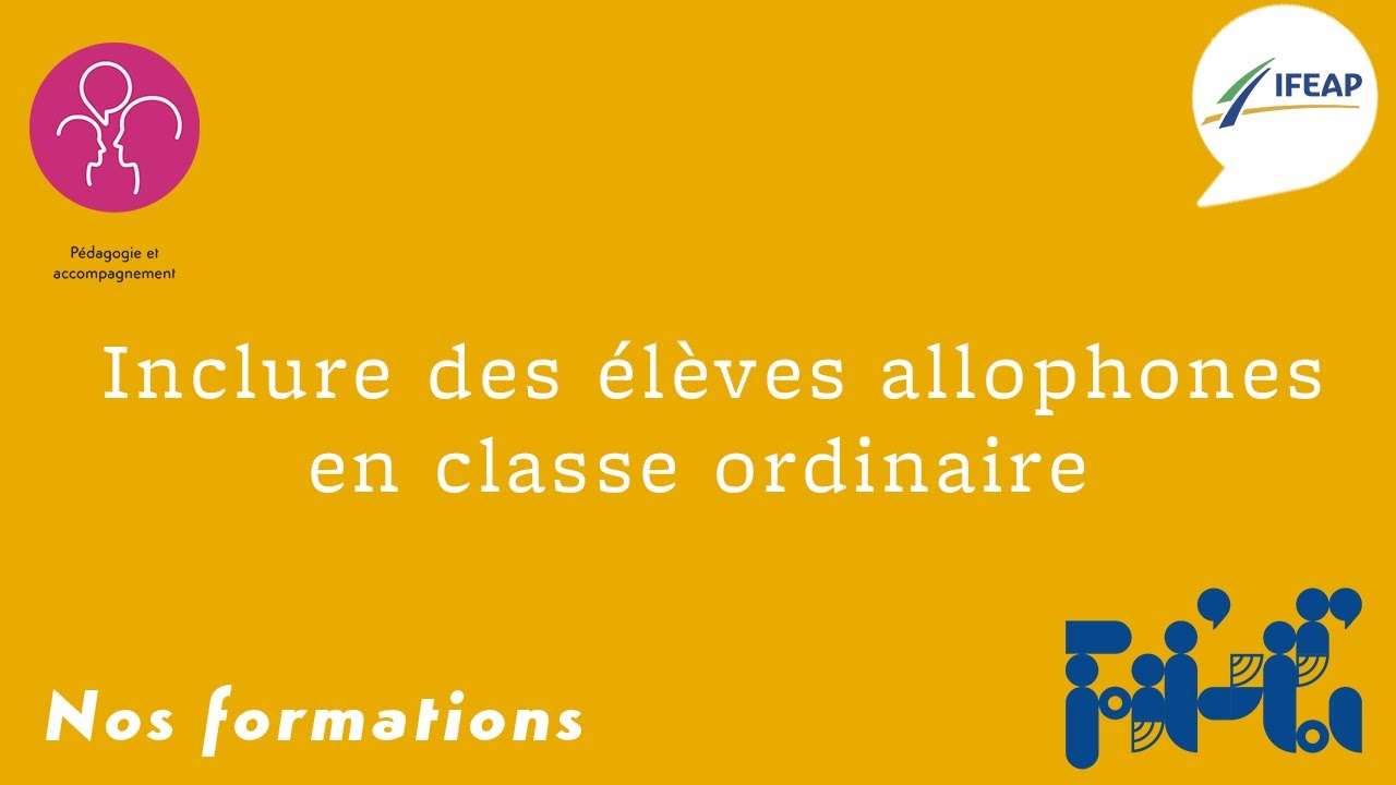 Accueillir un élève allophone en classe - YouTube