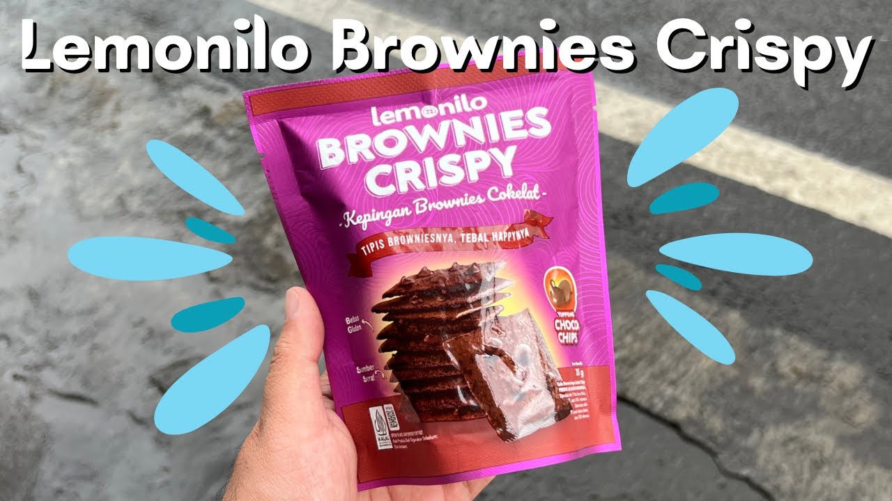 Lemonilo Brownies Crispy (Snack Brownies Tipis Mirip Cereal Cuiii ...