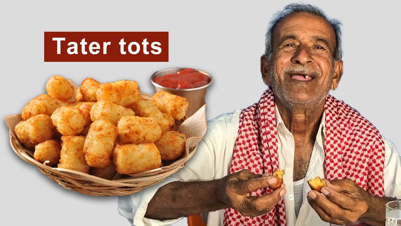 Tribal People Try American Tater Tots - YouTube