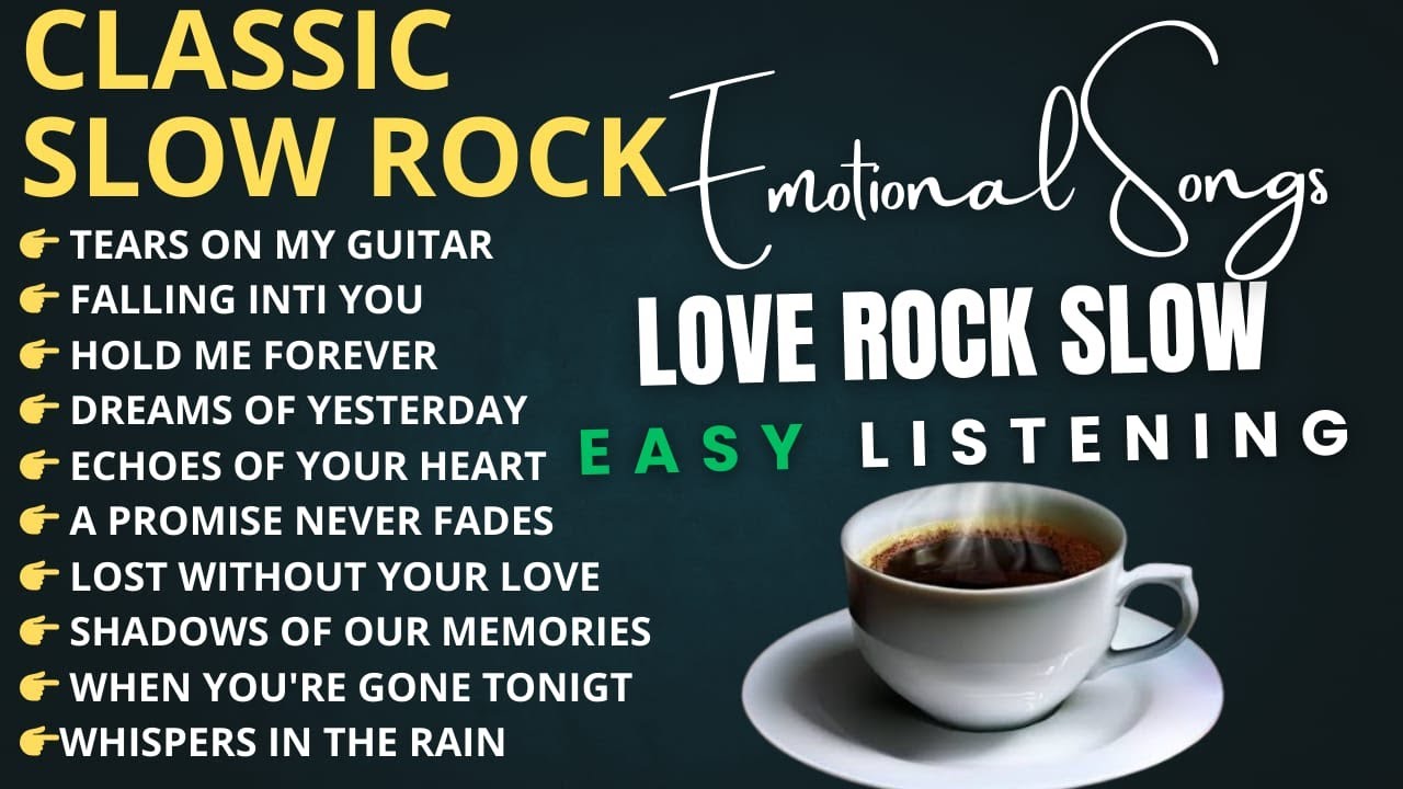 🌹 10 Best Romantic Slow Rock Collection 2025 – Sad & Beautiful Love ...