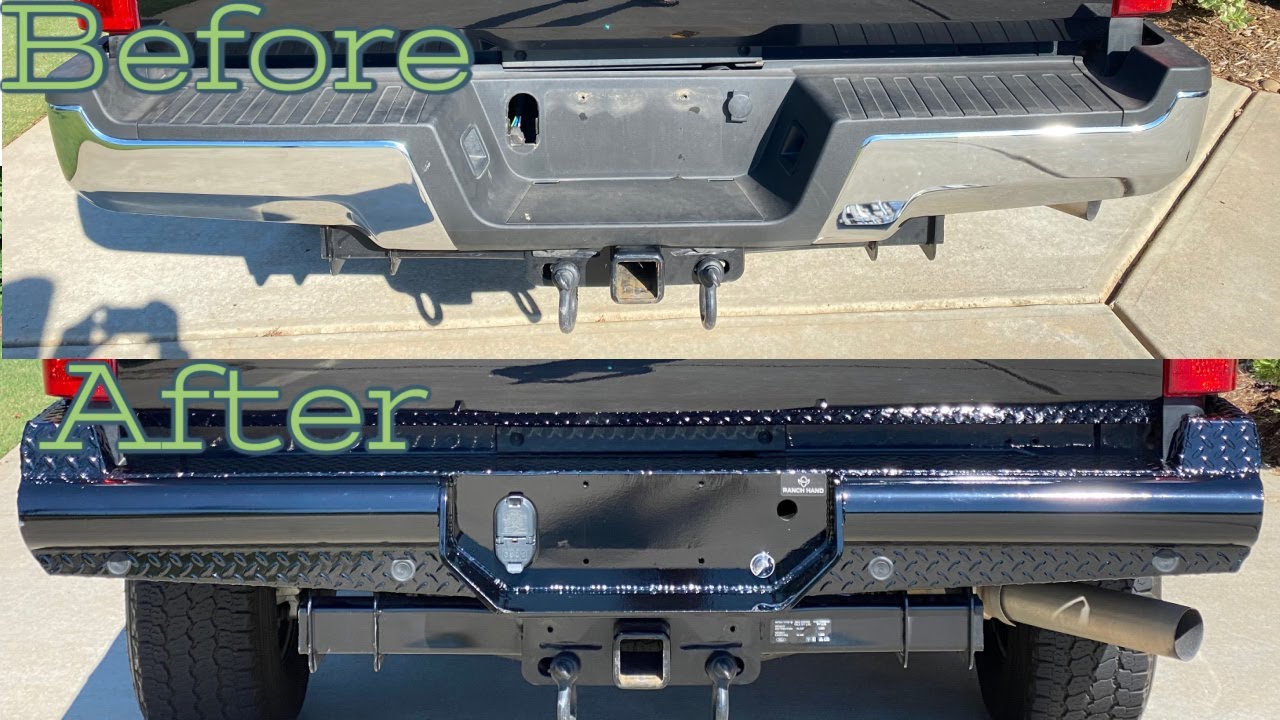 Ridiculously Easy Truck MOD: Ranch Hand Legend Series Rear Bumper - YouTube