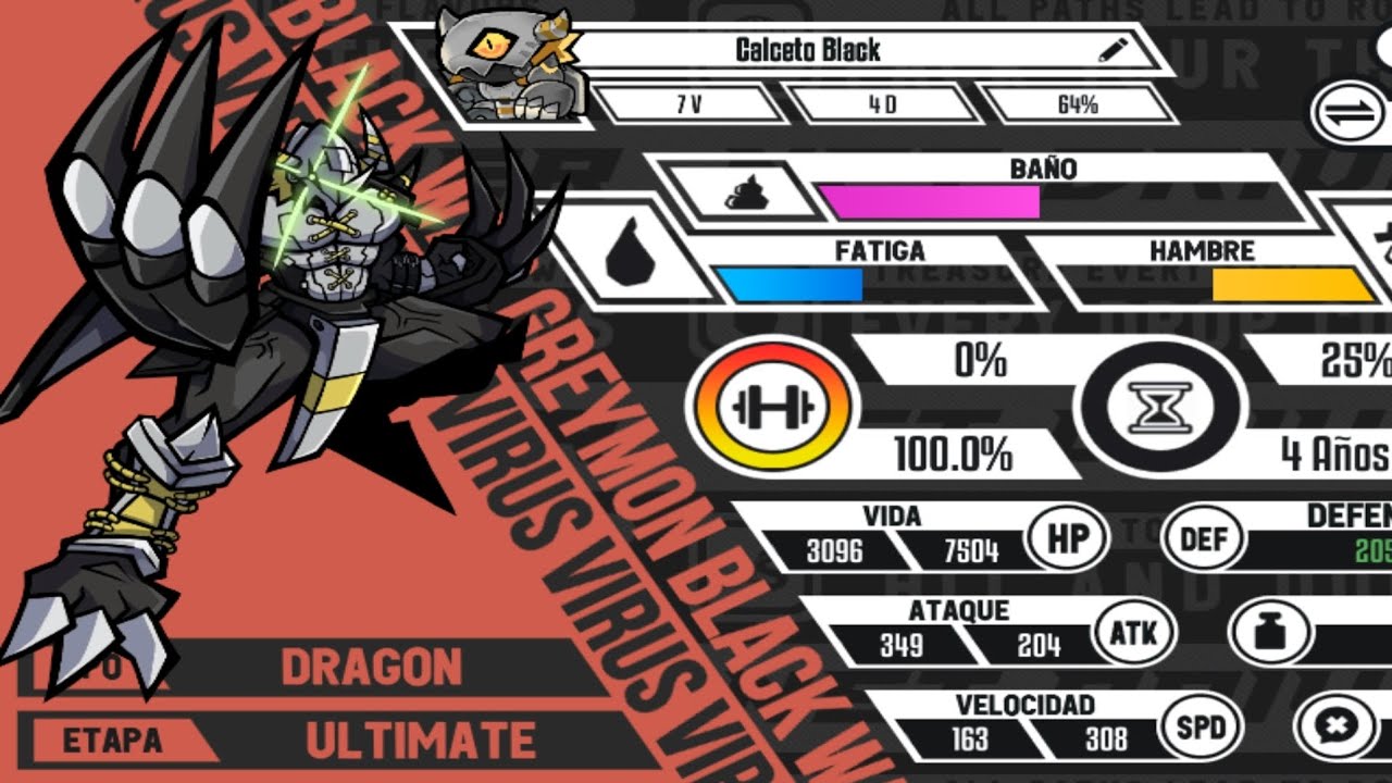 SkullGreymon digievoluciona a BlackWarGreymon en Digital Monster Net ...
