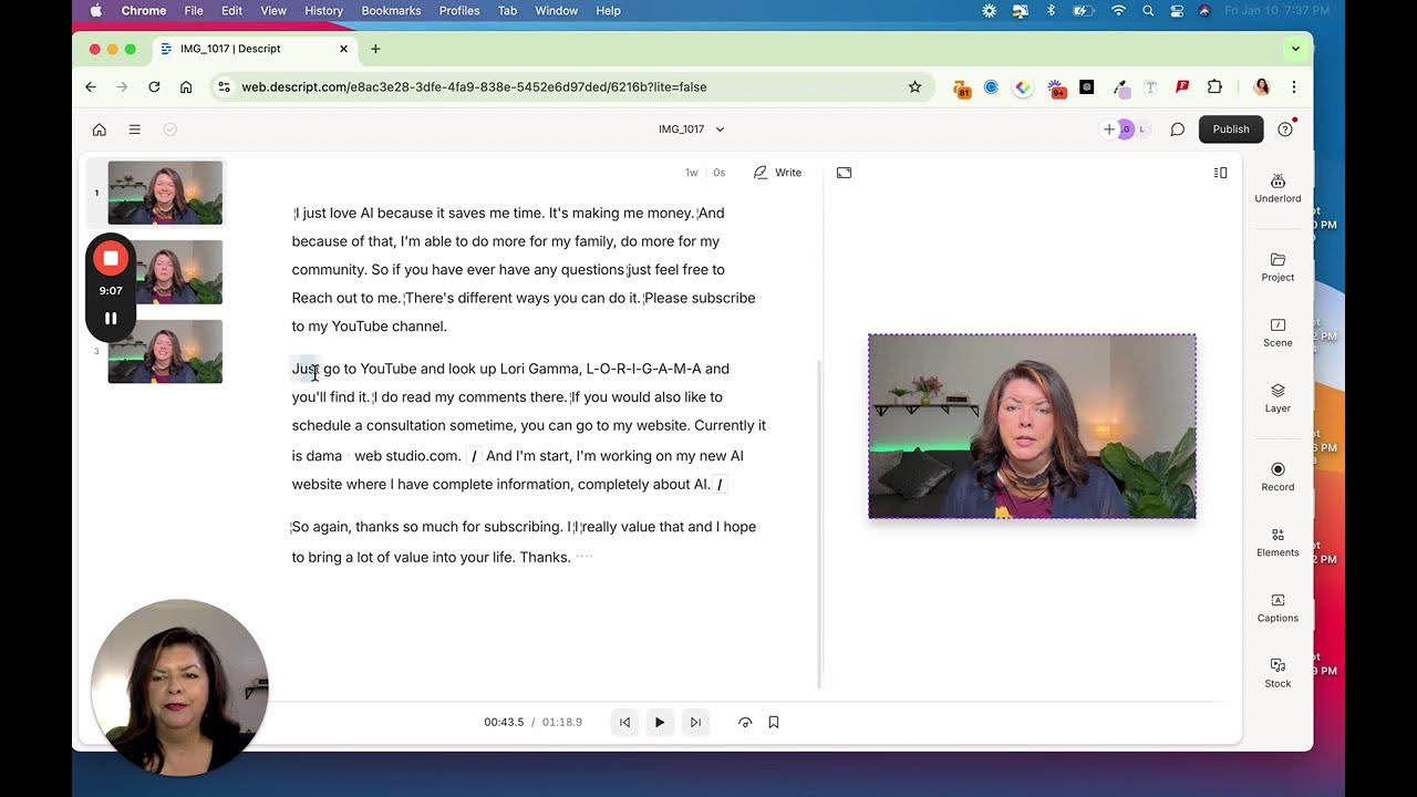 Get Started Using Descript to Edit Videos - YouTube